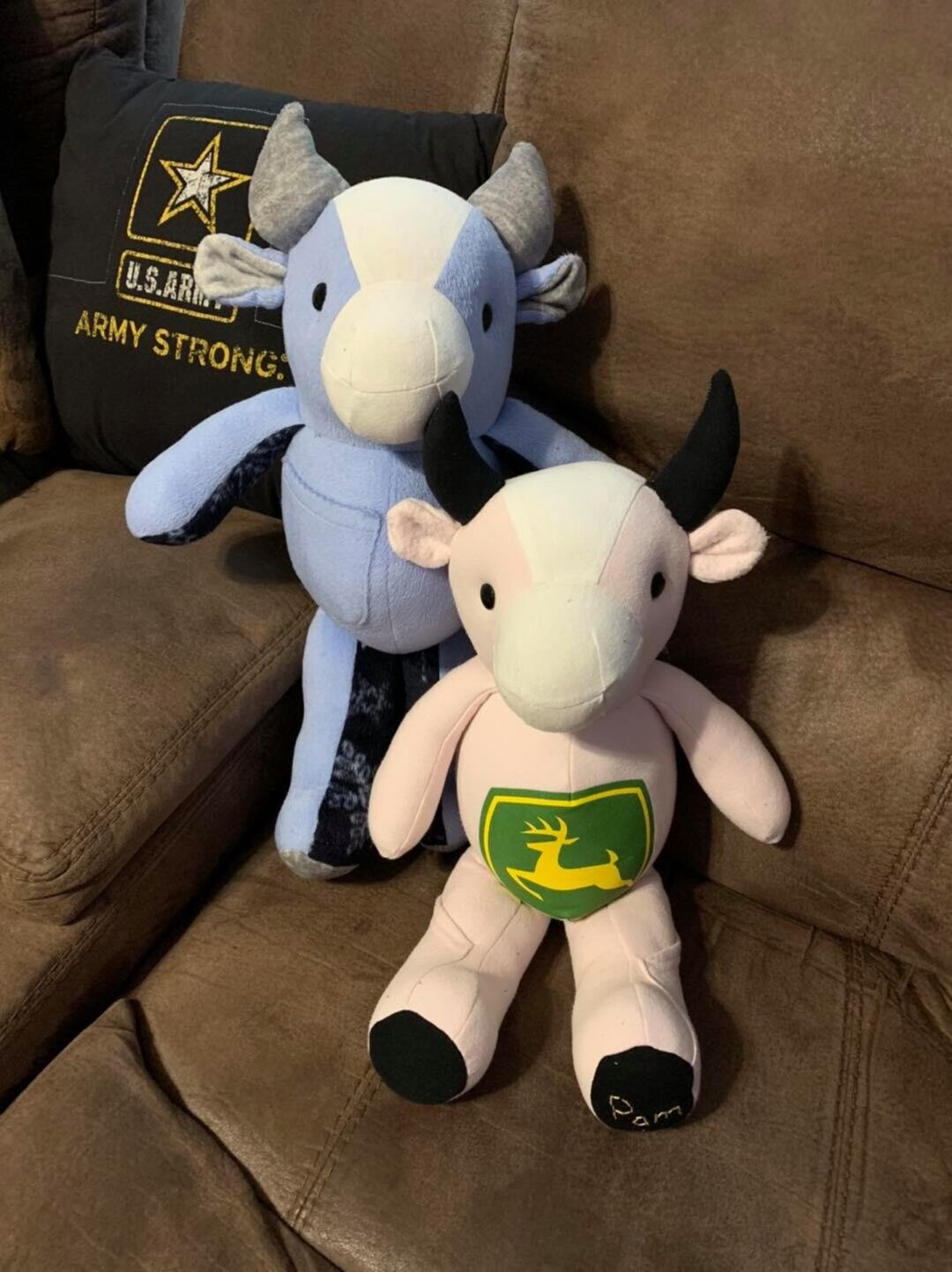 Memory Cow Keepsakes Made From Clothing, Blankets, Vintage and More - Etsy