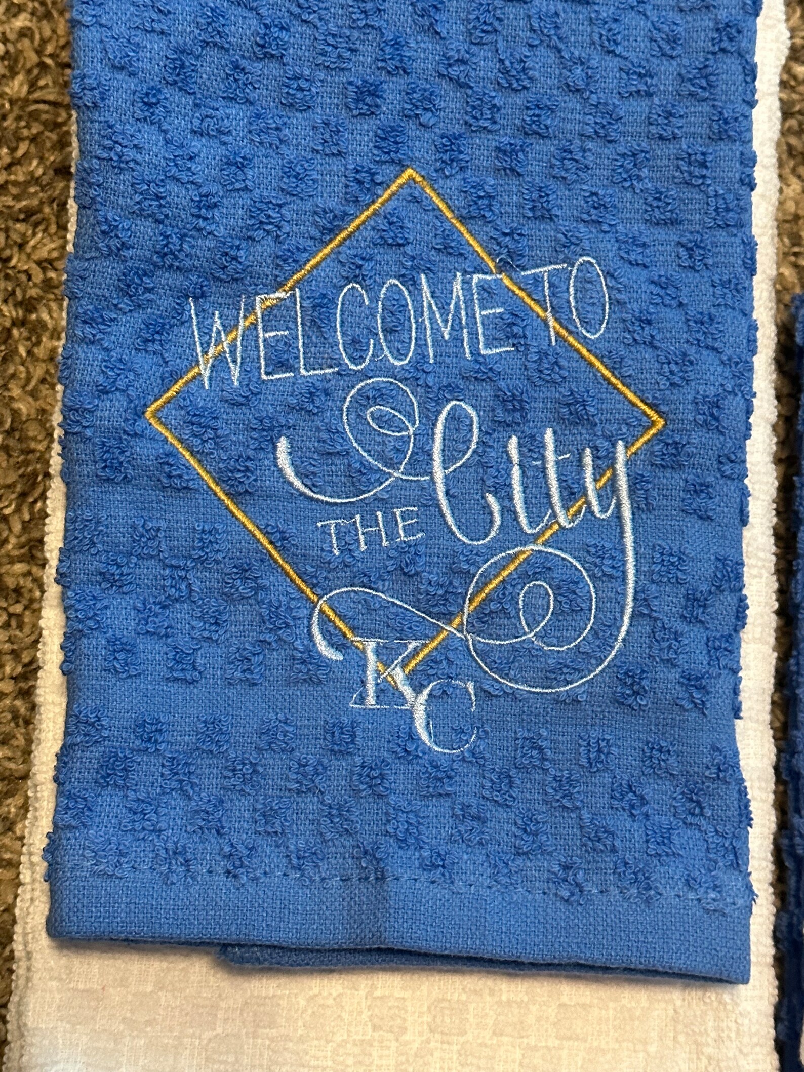 KC Kansas City Royals Kitchen Towels - Etsy