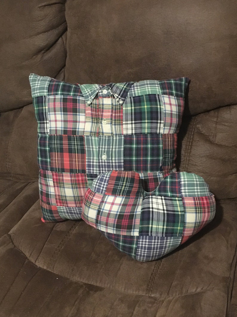 Personal Memory Pillow Made From Dad's or Grandpa's - Etsy