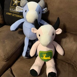 Memory Cow Keepsakes Made From Clothing, Blankets, Vintage and More - Etsy