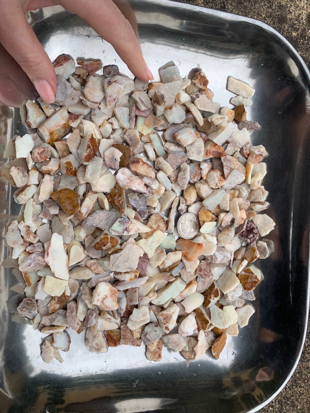 Parcel of Natural Australian Potch and Colour Rough Opal 3110.3ct 3482 ...