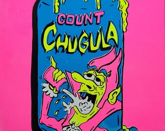 Land of Bourbon Screenprinted Art Print - Etsy