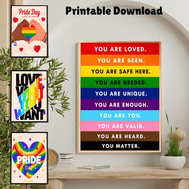 Pride Poster - Etsy UK