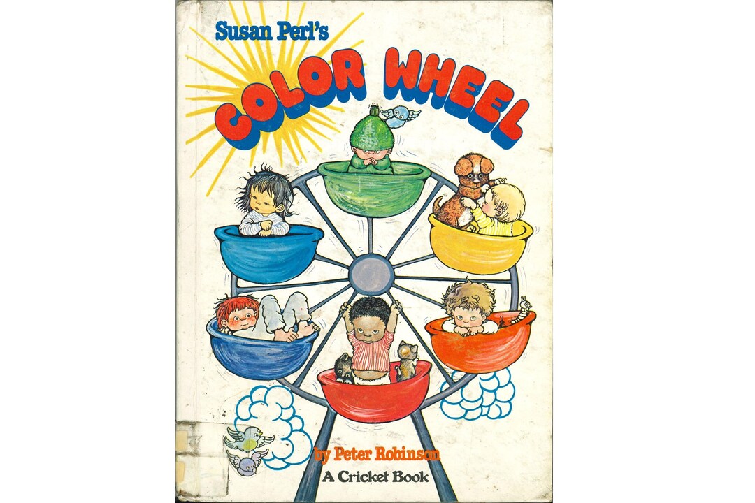 Vintage 1970s Preschool Childrens Picture Book Susan Perl's Color Wheel ...