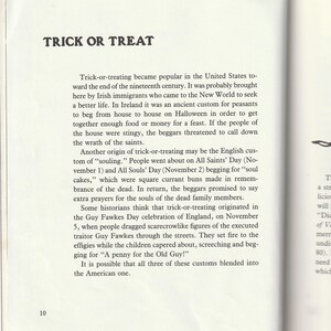 Vintage Halloween Childrens Book Weird the Complete Book of Halloween ...