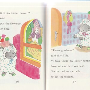 Vintage Childrens Easter Book Silly Tilly and the Easter Bunny, Lillian ...