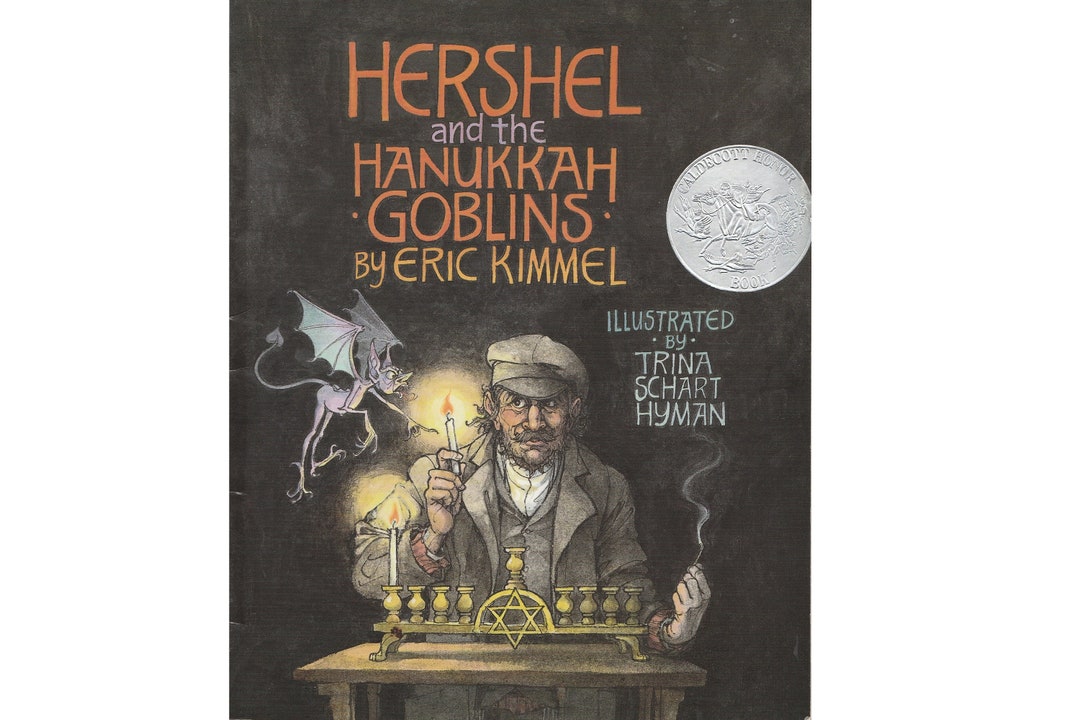 Vintage Childrens Hanukkah Picture Book Hershel and the Hanukkah ...