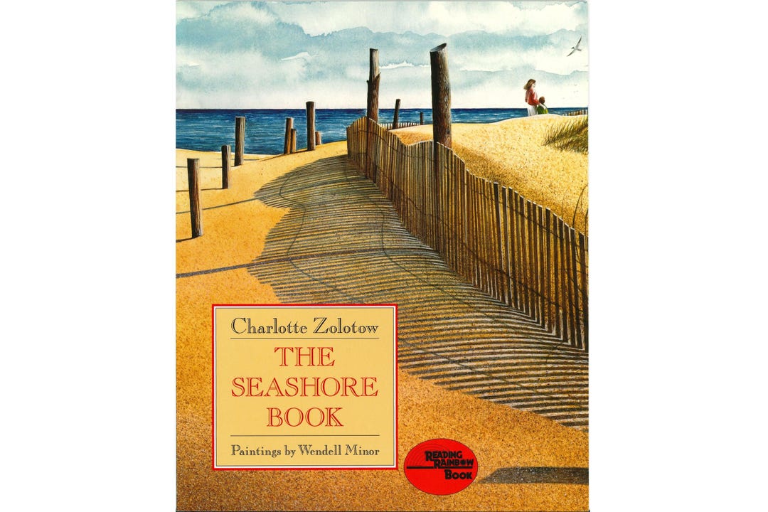 Vintage Charlotte Zolotow Childrens Picture Story the Seashore Book ...
