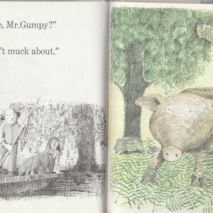 Vintage Childrens Picture Book Mr Gumpys Outing by John Burningham ...