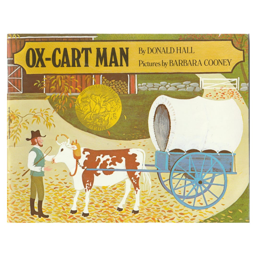 Vintage Childrens Picture Book Ox Cart Man, Barbara Cooney, Self ...