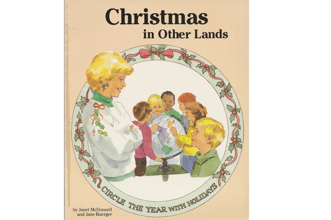 Vintage Childrens Christmas Picture Book Christmas in Other Lands ...