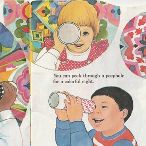Vintage Golden Shape Book Childrens Preschool Picture Book the Peek A ...