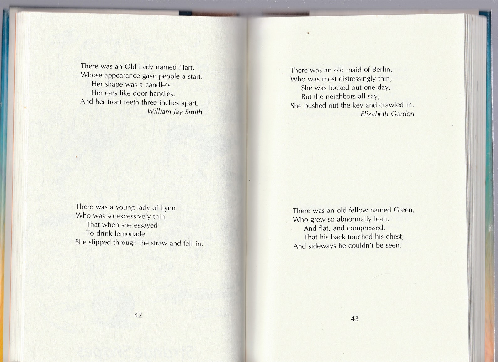 Vintage Childrens Poetry Book Lots of Limericks by Myra Cohn Livingston ...