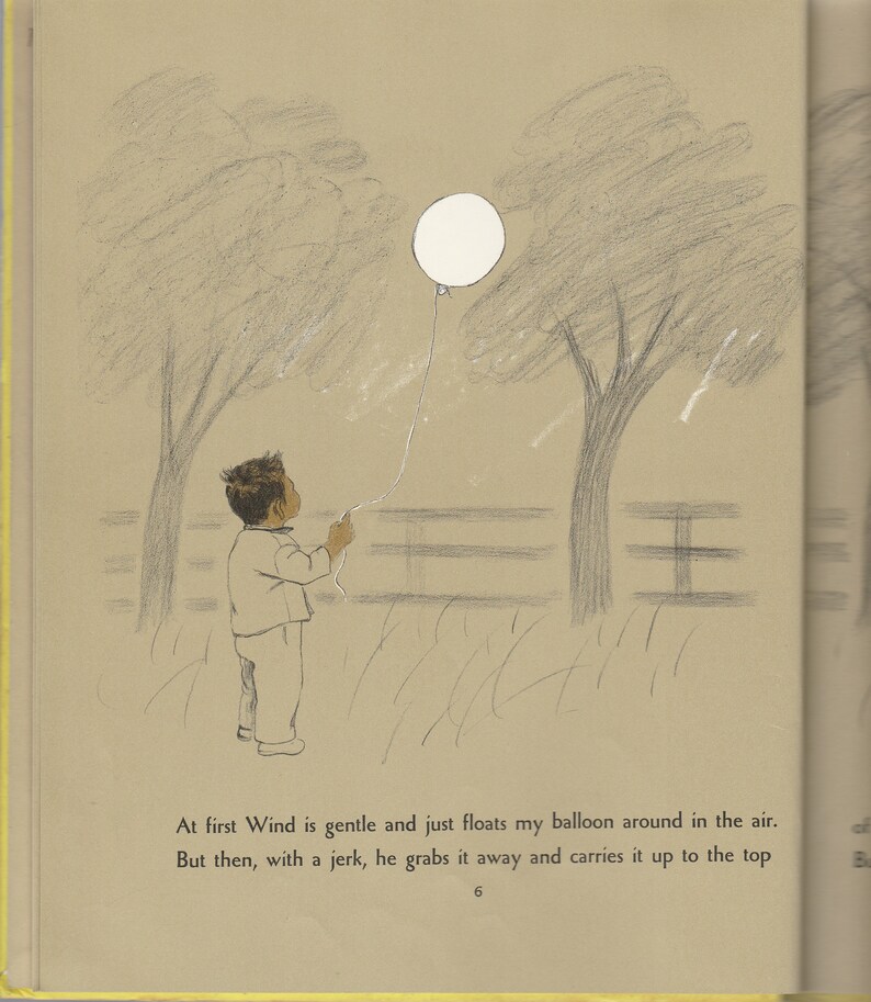 Vintage Preschool Childrens Picture Book Gilberto and the Wind - Etsy