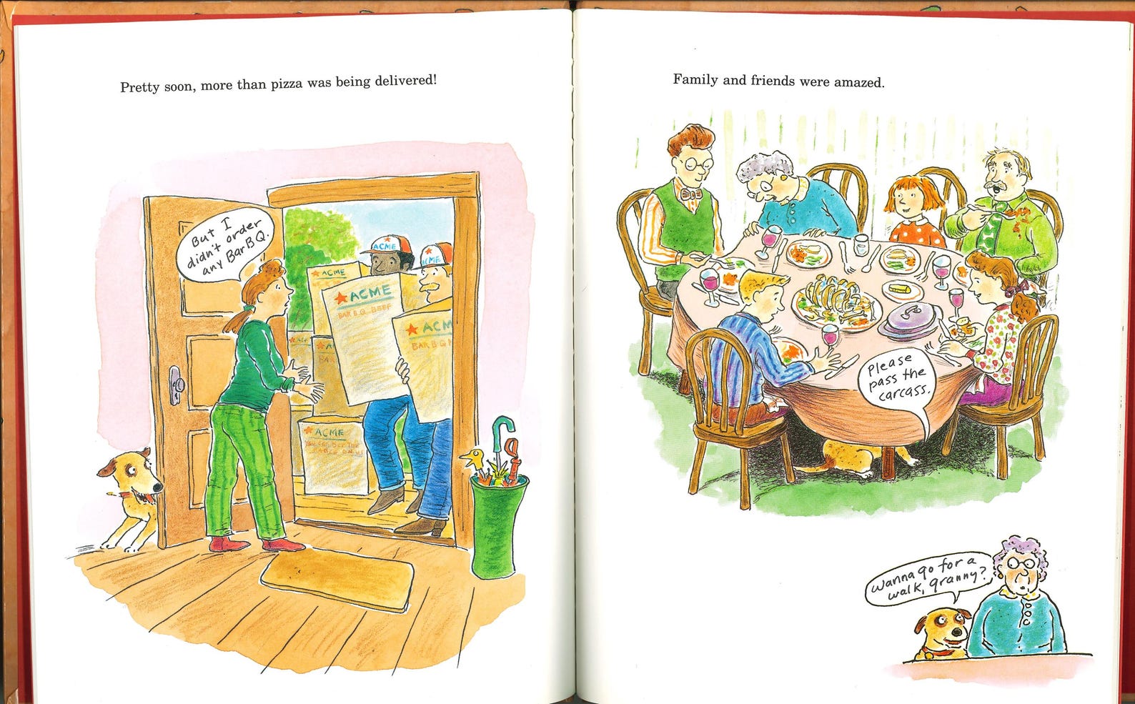 Vintage Susan Meddaugh Children's Fantasy Picture Book Martha Speaks ...