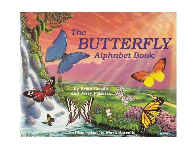 Vintage Childrens ABC Letters Picture Book the Butterfly Alphabet Book ...