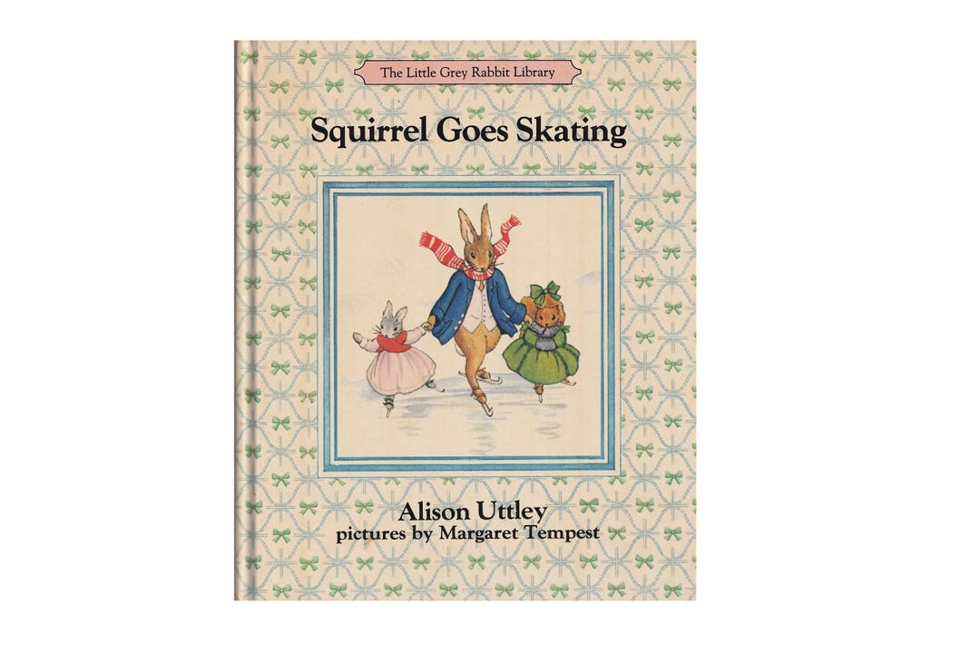 Vintage Little Grey Rabbit Library Childrens Picture Book Squirrel Goes ...