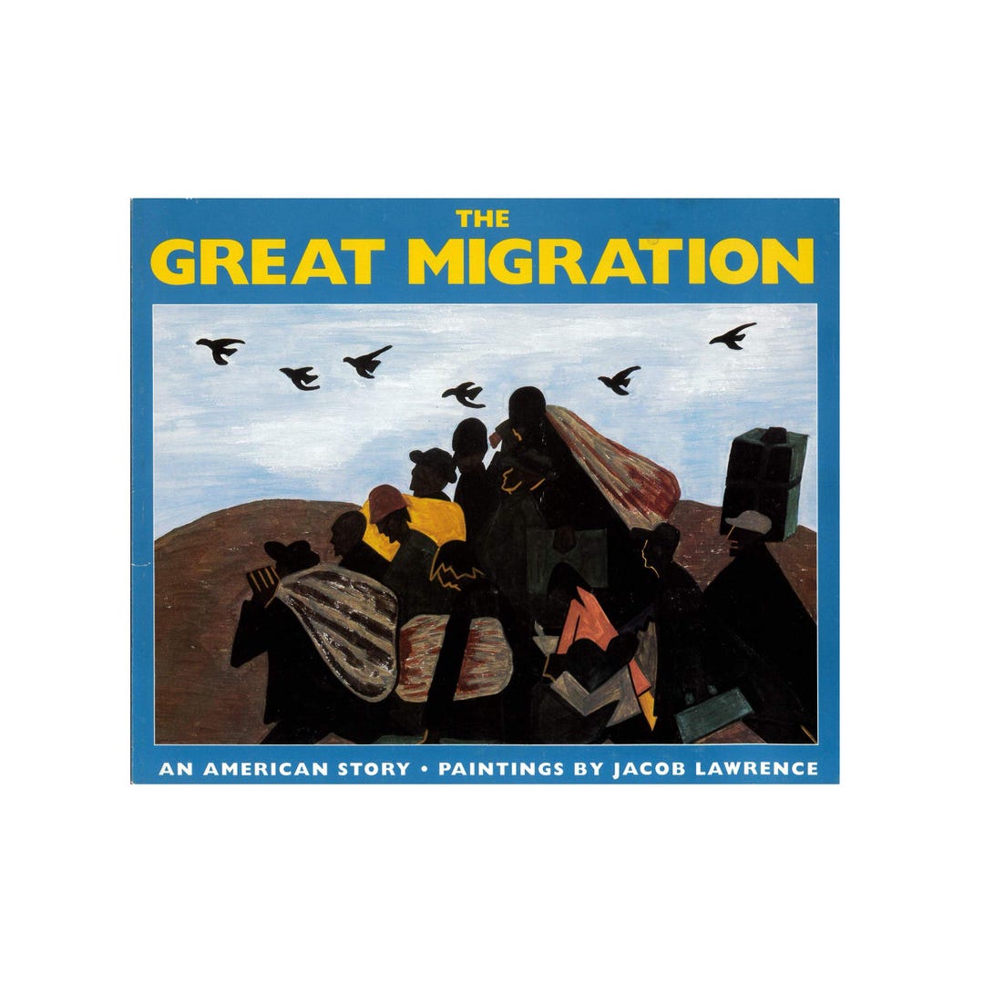 Vintage African American Childrens Picture Book the Great Migration ...