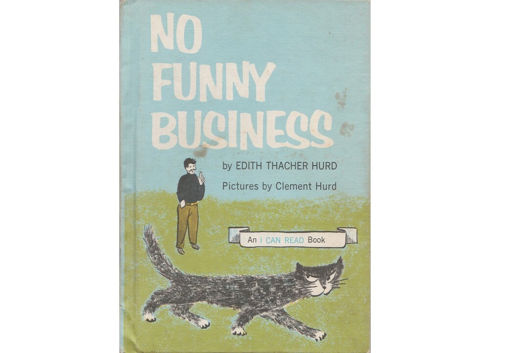 Vintage I Can Read Easy Beginner Reader Childrens Book No Funny ...