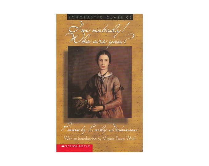 Vintage Emily Dickinson Childrens Poetry Book I'm Nobody Who Are You ...