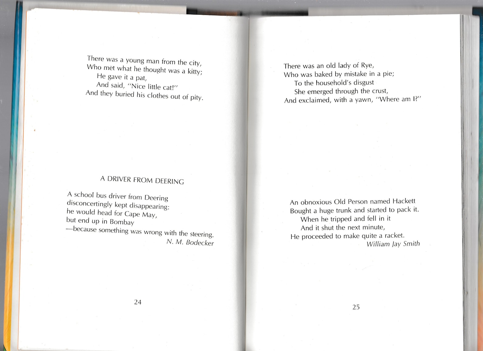 Vintage Childrens Poetry Book Lots of Limericks by Myra Cohn Livingston ...