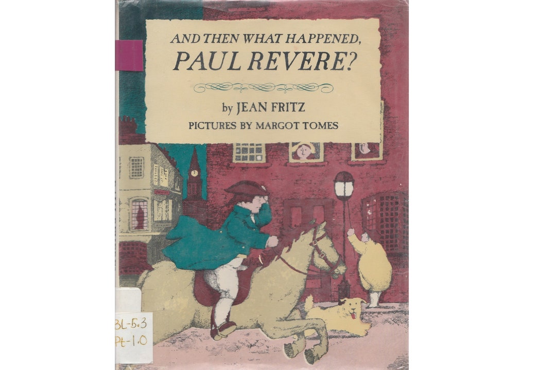 Vintage Childrens Biography Book and Then What Happened Paul Revere by ...