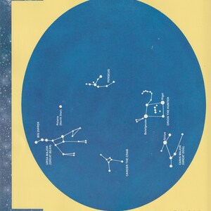 Vintage Nonfiction Childrens Constellation Picture Book the Glow in the ...