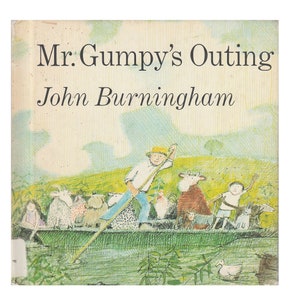 Vintage Childrens Picture Book Mr Gumpys Outing by John Burningham ...