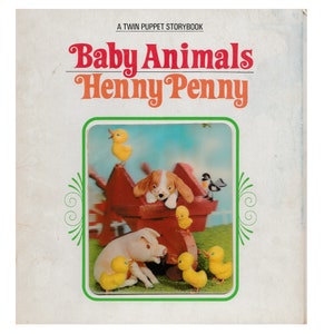 Vintage Tadasu Izawa Childrens Picture Book Baby Animals Henny Penny ...