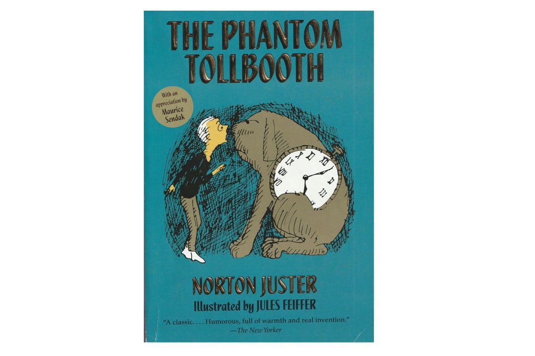 Vintage Childrens Book the Phantom Tollbooth by Norton Juster, Play on ...