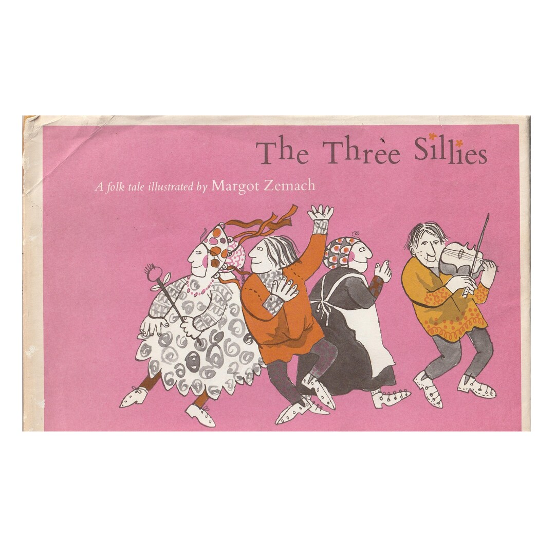 Vintage British Folk Tale Childrens Picture Book the Three Sillies ...
