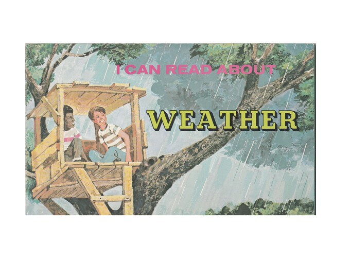 Vintage Childrens Nonfiction Science Book I Can Read About Weather ...