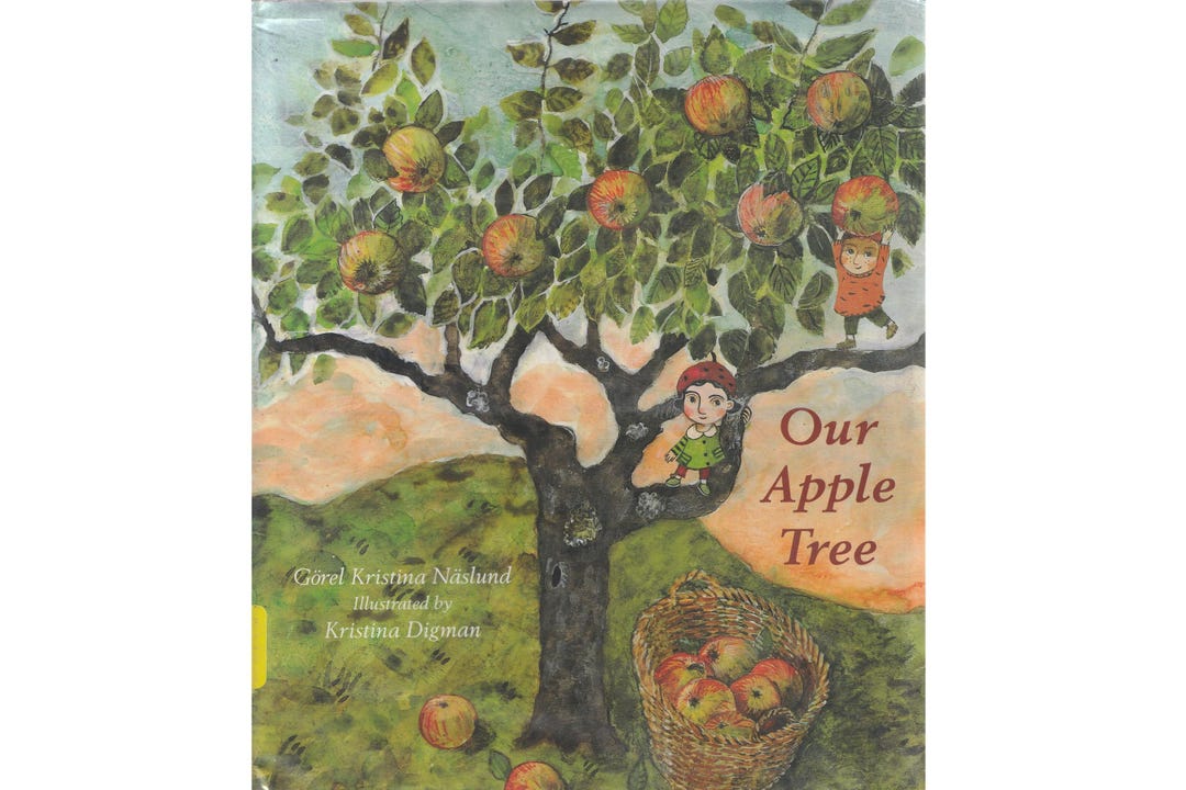 Vintage Preschool Childrens Picture Book Our Apple Tree, Four Seasons ...
