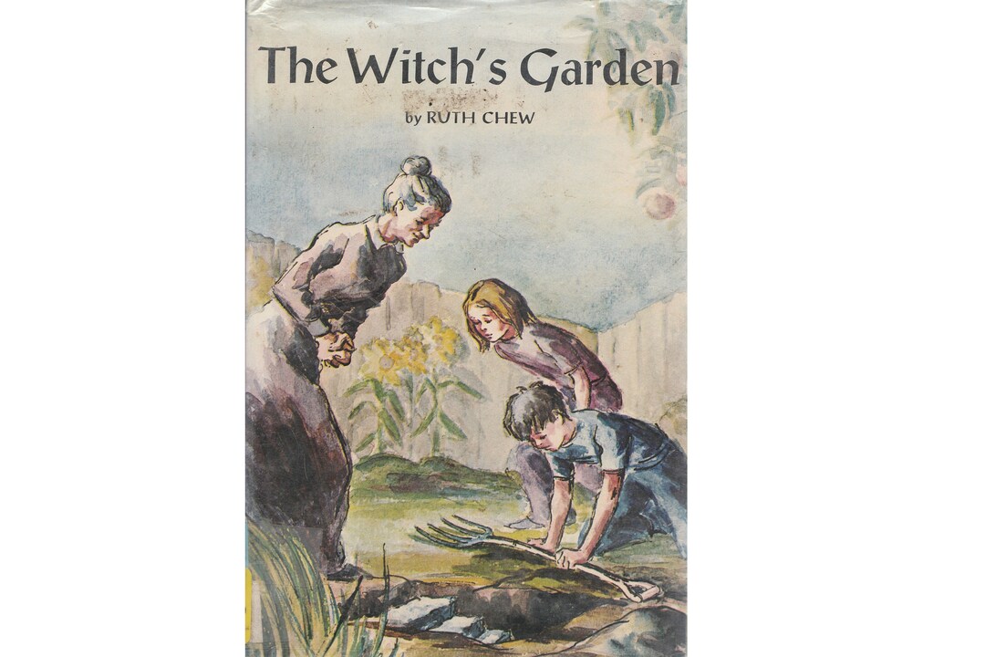 Vintage Ruth Chew Childrens Book the Witchs Garden, Magical Flowers ...
