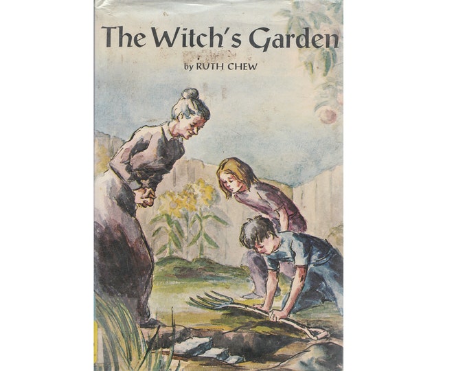 Vintage Ruth Chew Childrens Book the Witchs Garden, Magical Flowers ...