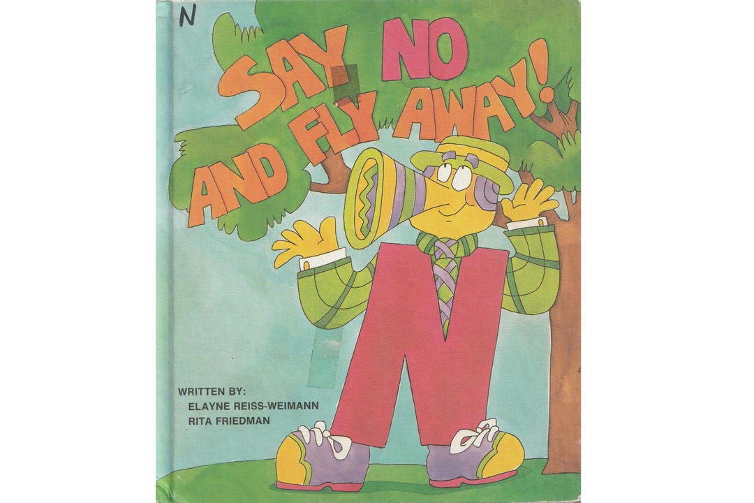 Vintage 1980s Fables From the Letter People Childrens Picture Book Say ...