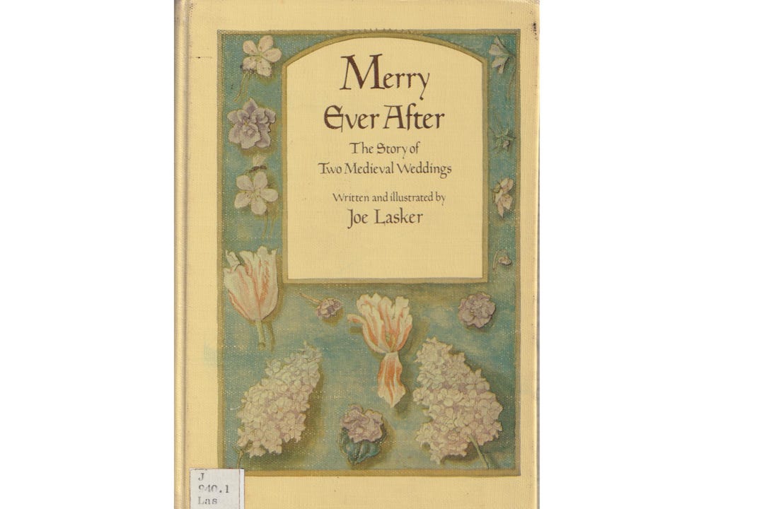 Vintage Childrens Picture Book Merry Ever After the Story of Two ...