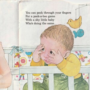 Vintage Golden Shape Book Childrens Preschool Picture Book the Peek A ...