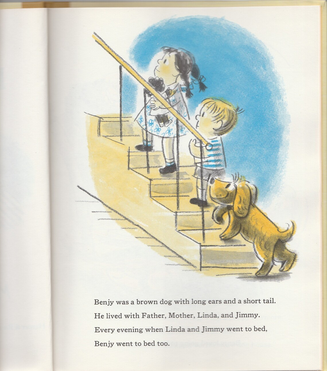 Vintage Childrens Picture Book Benjys Dog House by Margaret - Etsy