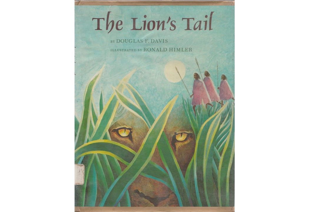 Vintage Masai Tribe Folk Tale Childrens Picture Book the Lions Tale ...