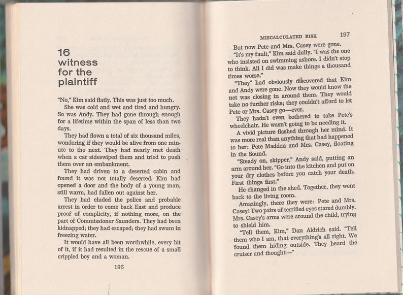Vintage Kim Aldrich Woman Detective Childrens Mystery Book ...