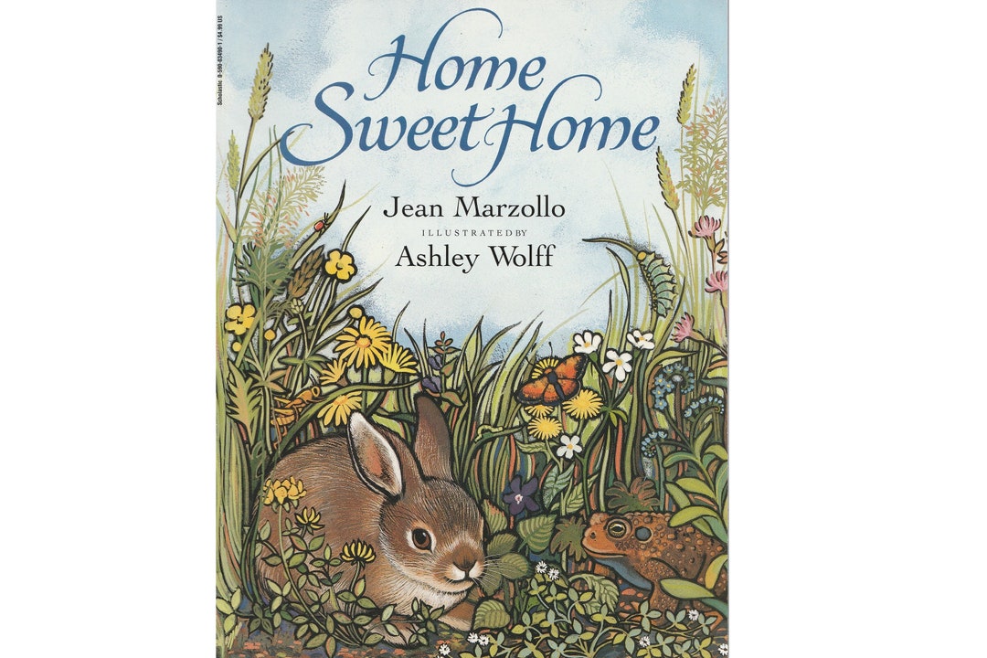 Vintage Childrens Nature Prayer Book Home Sweet Home by Jean Marzollo ...