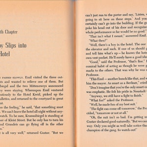 Vintage Childrens Book Emil and the Detectives by Erich Kastner, Boy ...