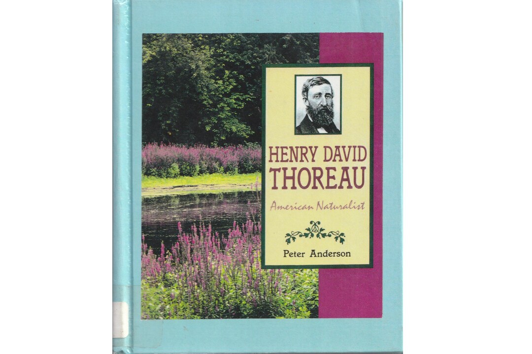 Vintage Childrens Biography Book Henry David Thoreau American ...