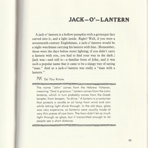 Vintage Halloween Childrens Book Weird the Complete Book of Halloween ...