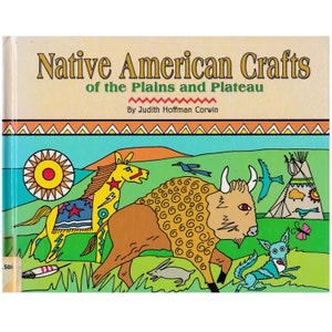 Vintage Childrens American History Book Native American Crafts of the ...