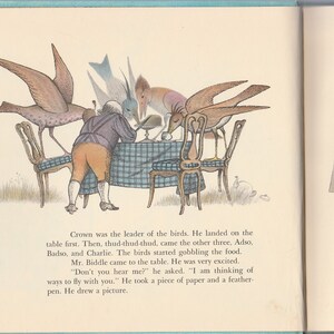 Vintage Adrienne Admas Childrens Pictur Book Mr Biddle and the Birds by ...
