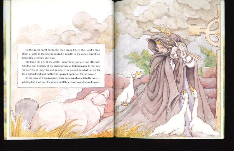 Vintage Childrens Irish Folktale Picture Book the Prince of Ireland and ...