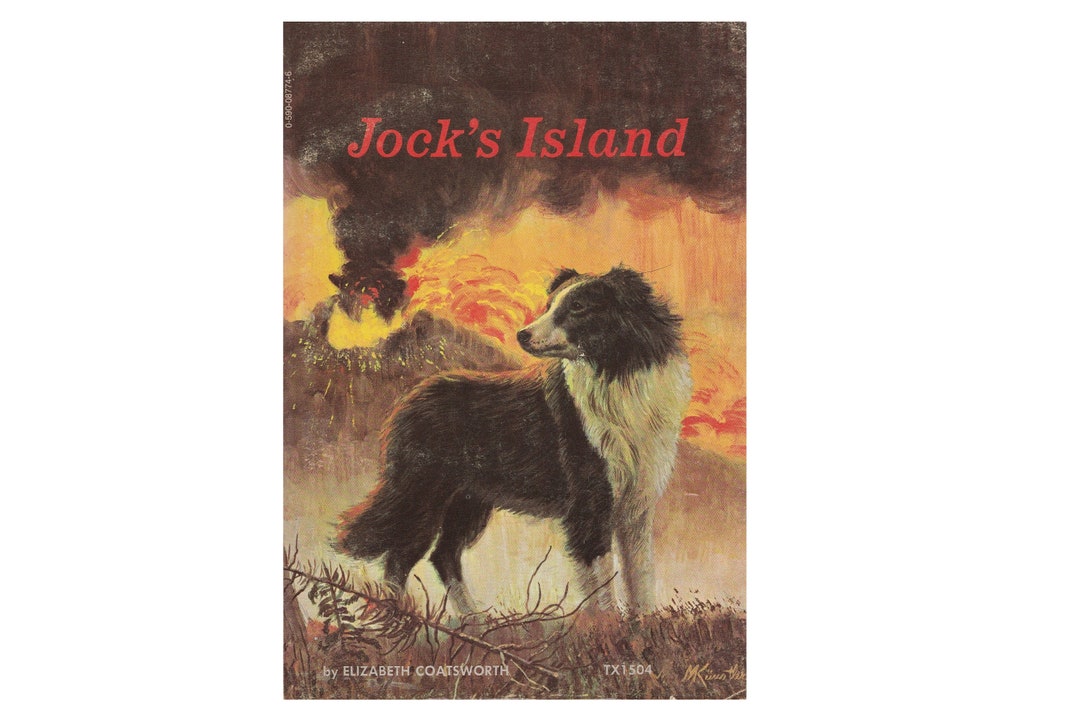 Vintage Childrens Dog Book Jocks Island by Elizabth Coatsworth, Border ...