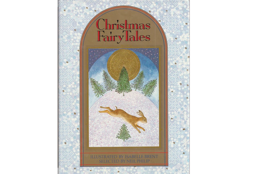 Vintage Childrens Holiday Fairytale Treasury Book Christmas Fairy Tales ...